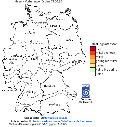 Pollenflug.de - Vorhersage für Allergiker und Informationen rund um die ...